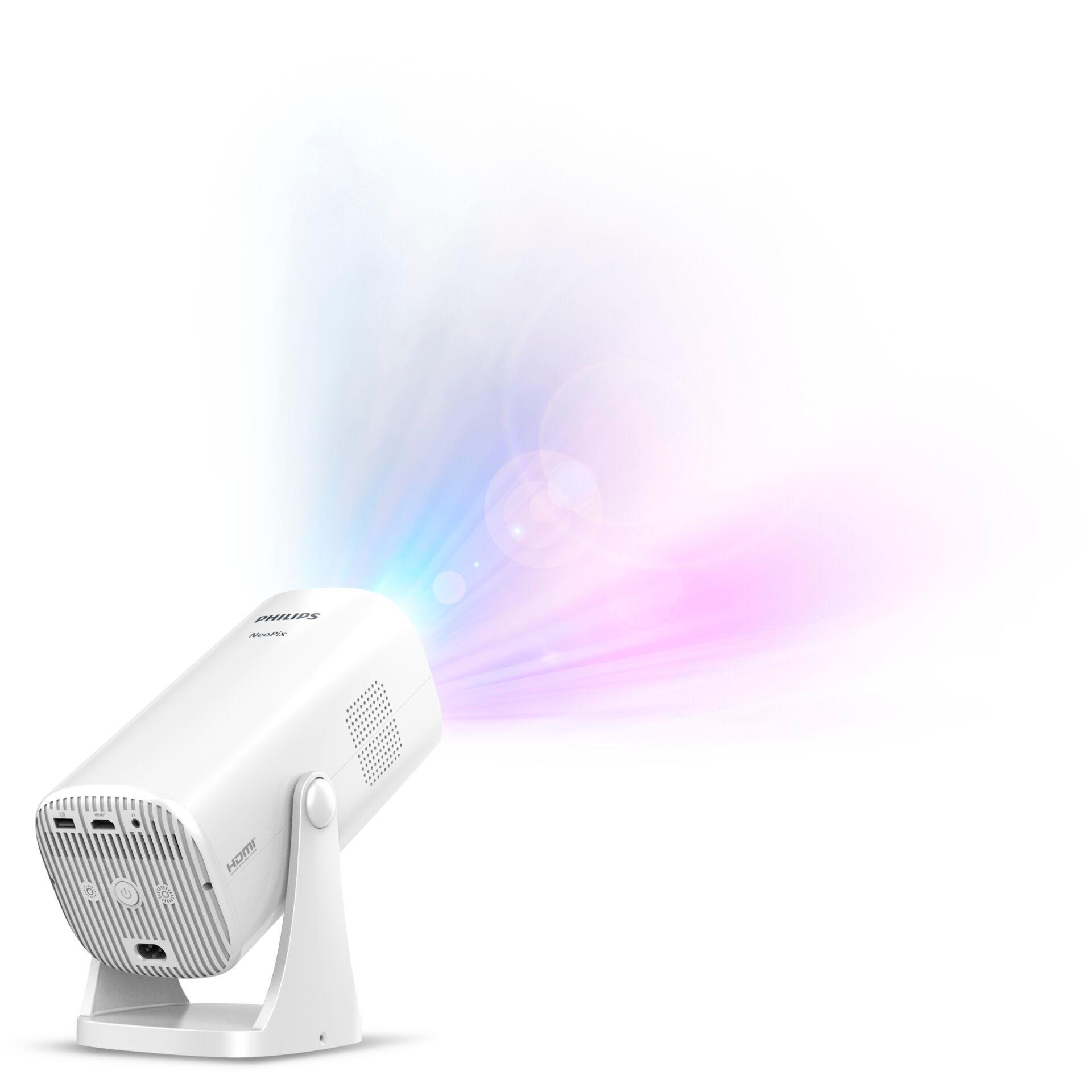 Philips NeoPix 230 data projector Short throw projector LCD 1080p ...