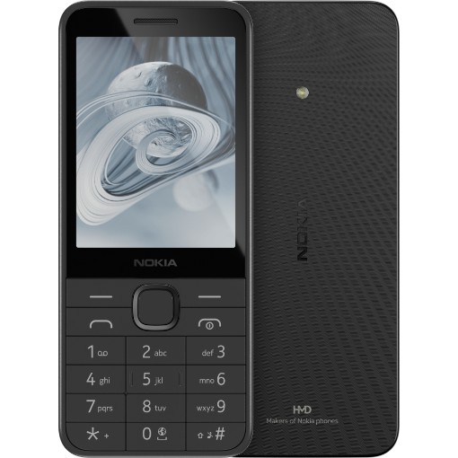 Nokia 215 4G TA-1613 DS Black - 1PC.co.il