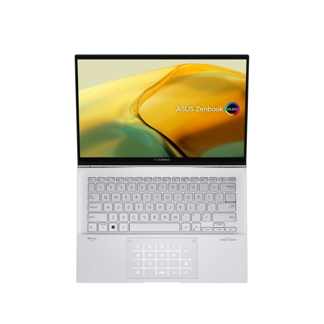 Asus Zenbook 14 UX3405MA-PP107W laptop - Foggy Silver color - includes ...