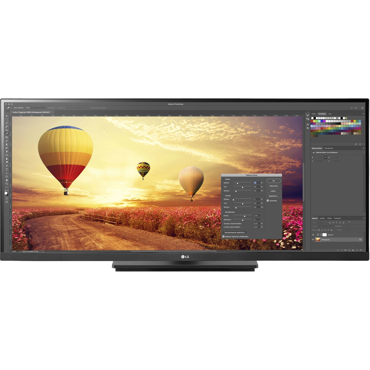 LG 34" UW-FHD 75Hz IPS Monitor 34BR65F-B Computer Screen. - 1PC.co.il