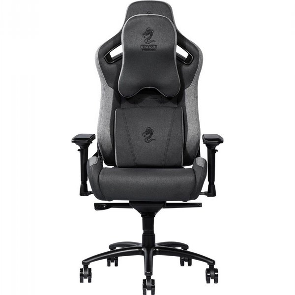 כסא גיימינג Dragon GT DLX שחור/אפור בד GPDRC-GT-BGFB - א&א מחשבים וסלולר