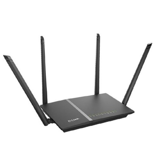 D-Link DIR-825/RU/R4A router with AC1200 Wave 2, MU-MIMO, EasyMesh, and USB port. - 1PC.co.il