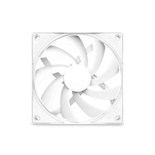 NZXT F120Q Quiet Airflow Fan 120mm White RF-Q12SF-W2. - 1PC.co.il