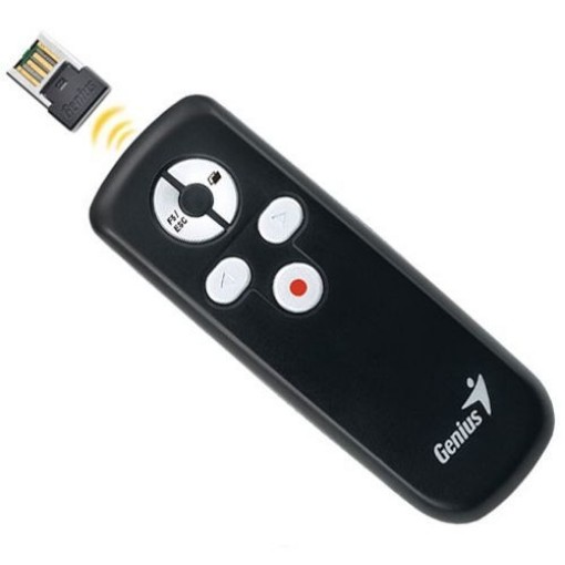 Wireless laser presenter 100 Media Pointer Genius. - 1PC.co.il