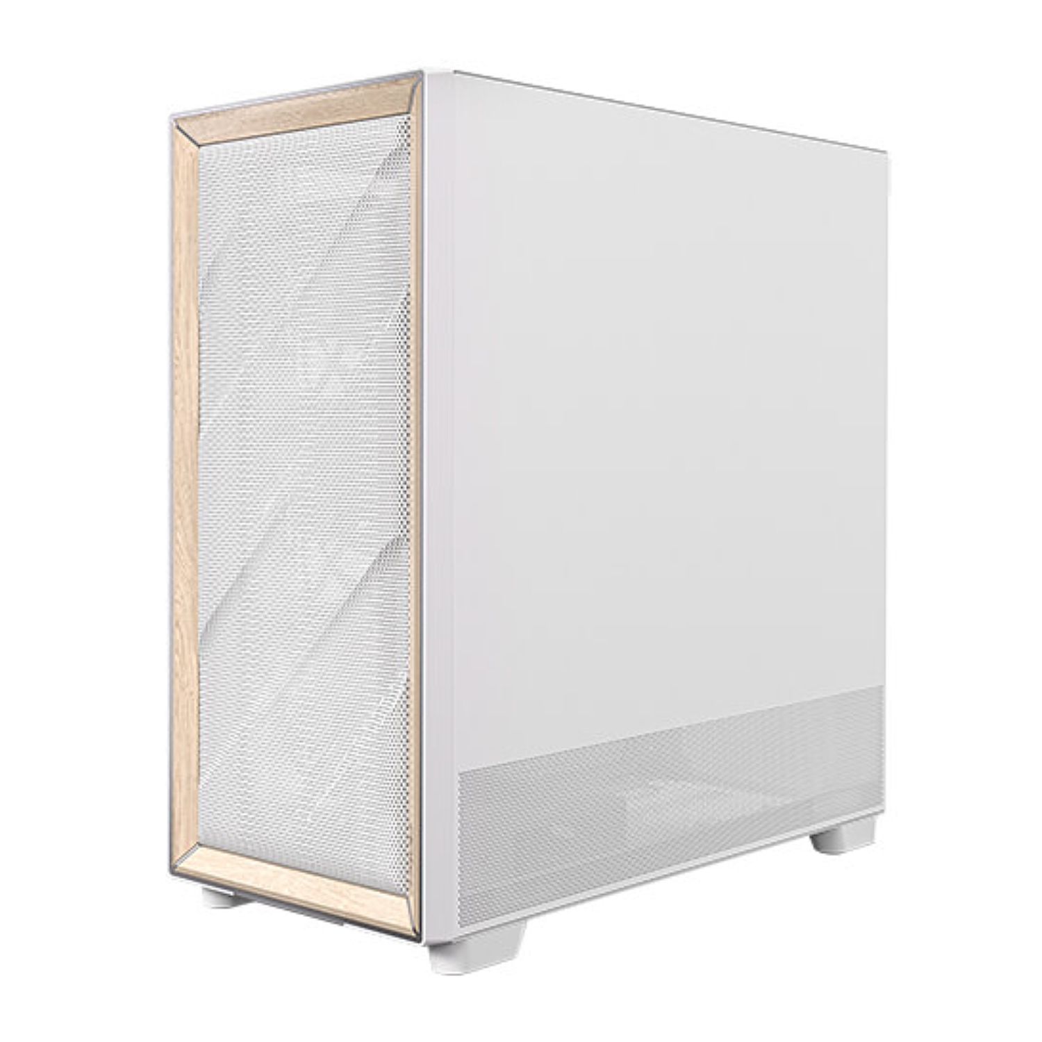 Antec FLUX White computer case. - 1PC.co.il