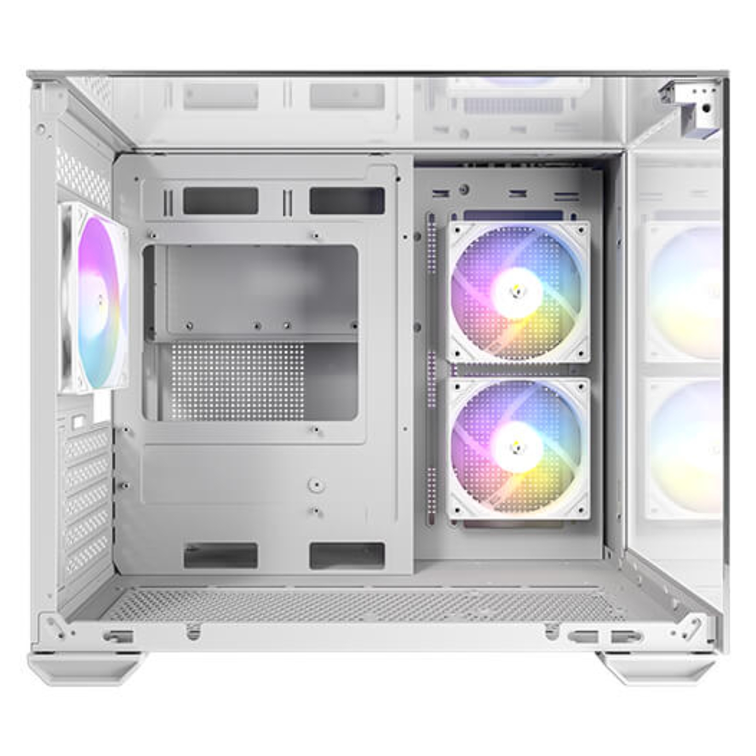 Корпус компьютера Antec CX600M Trio ARGB White. - 1PC.co.il