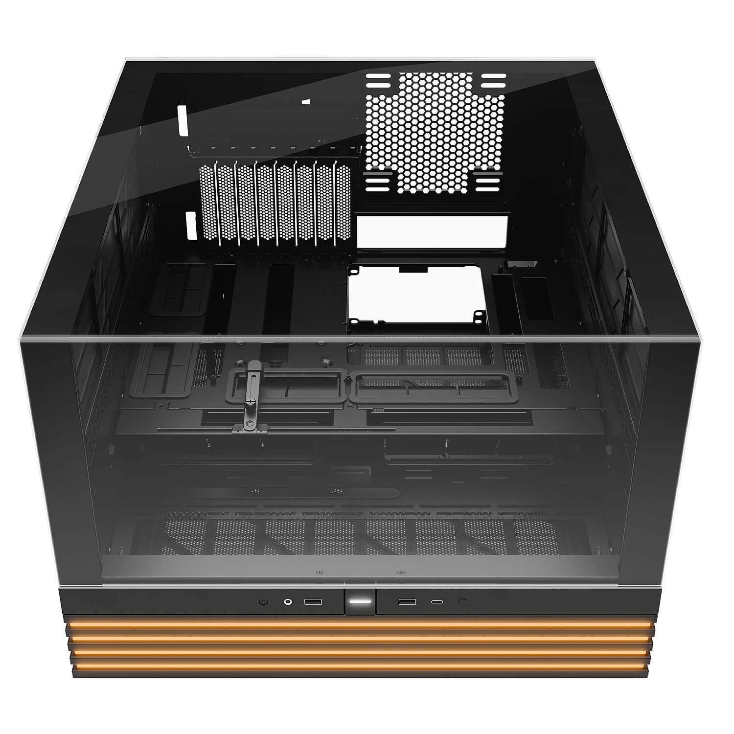 be quiet! LIGHT BASE 900 DX BGW69 computer case in black color. - 1PC.co.il