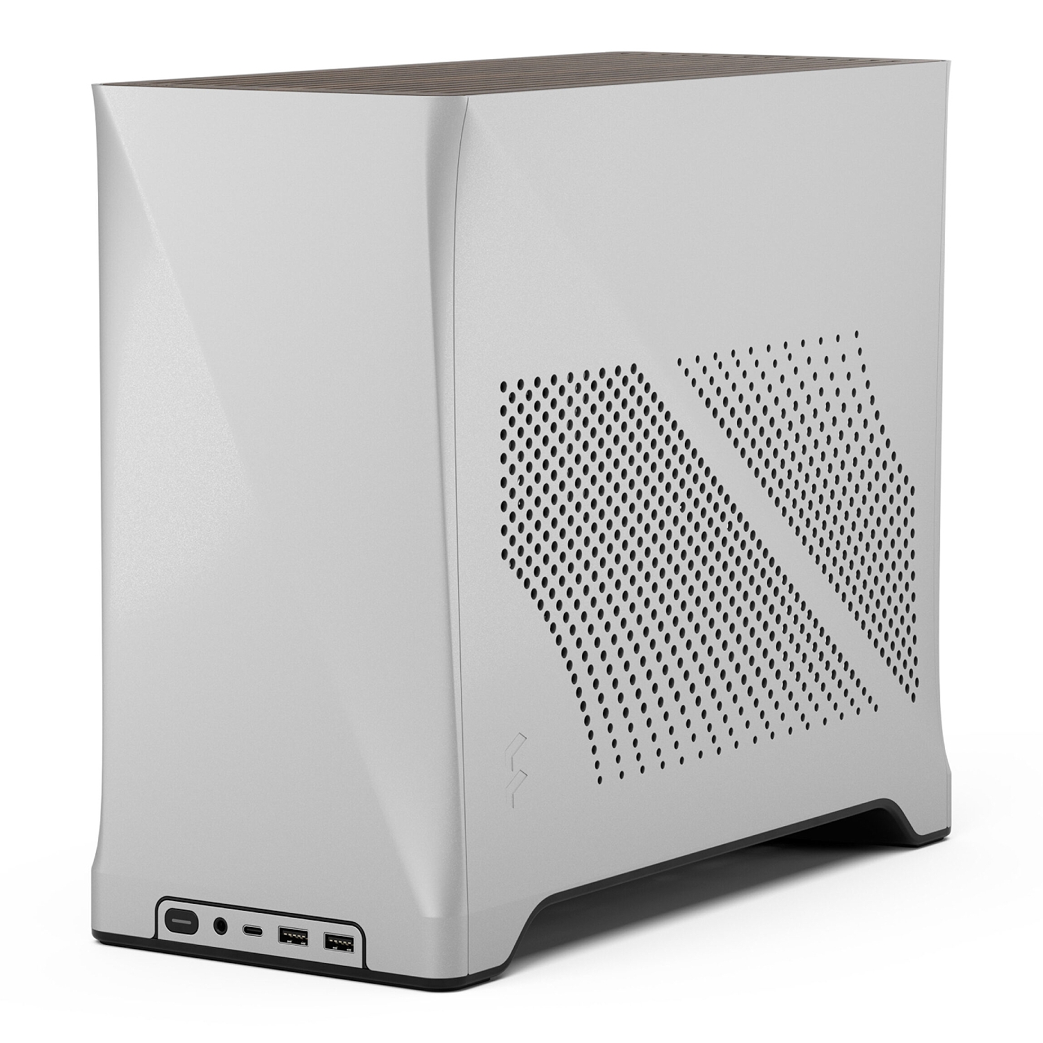 Fractal Design Era 2 computer case in silver color. - 1PC.co.il