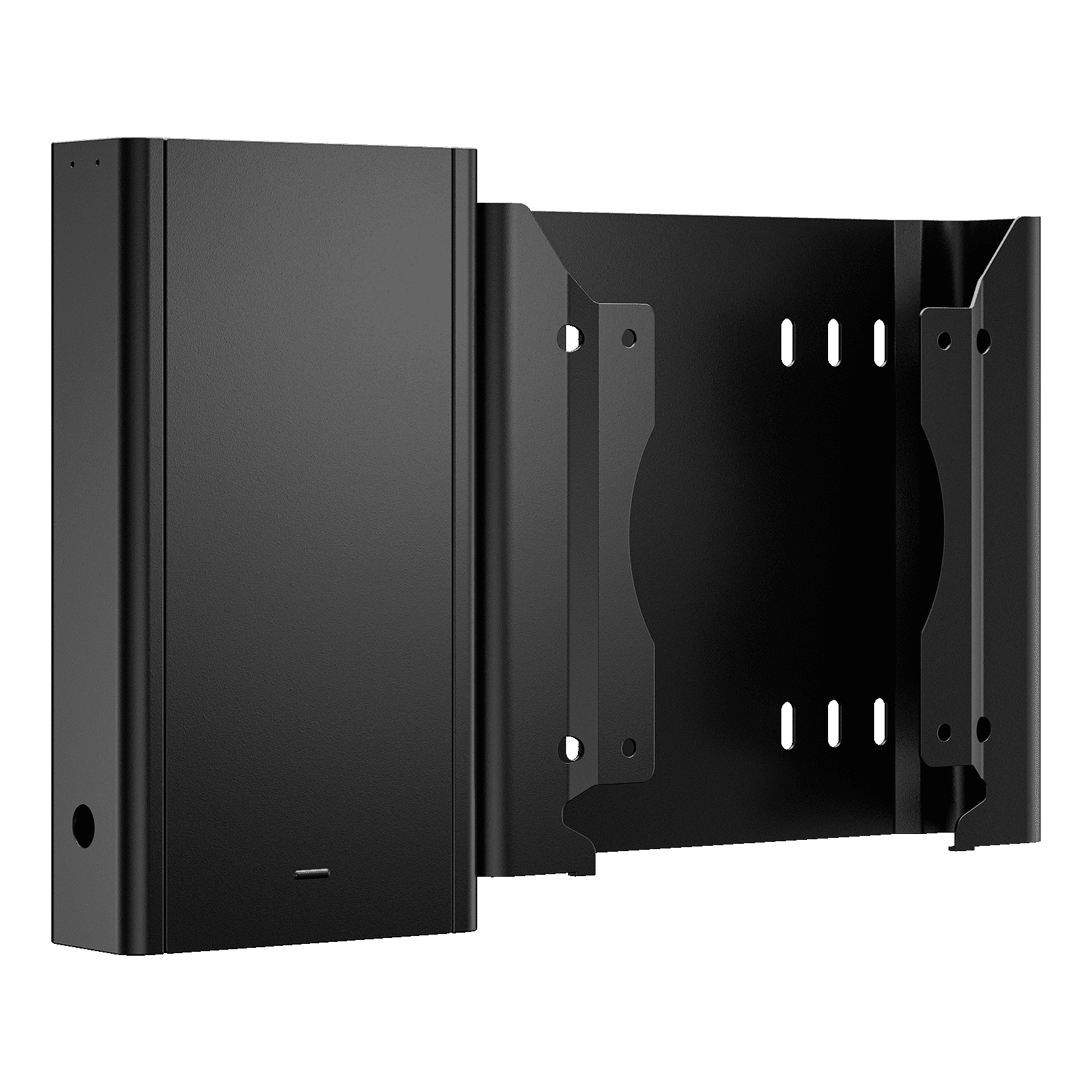 VESA mount for HP Desktop Mini v4+ with power supply holder. - 1PC.co.il