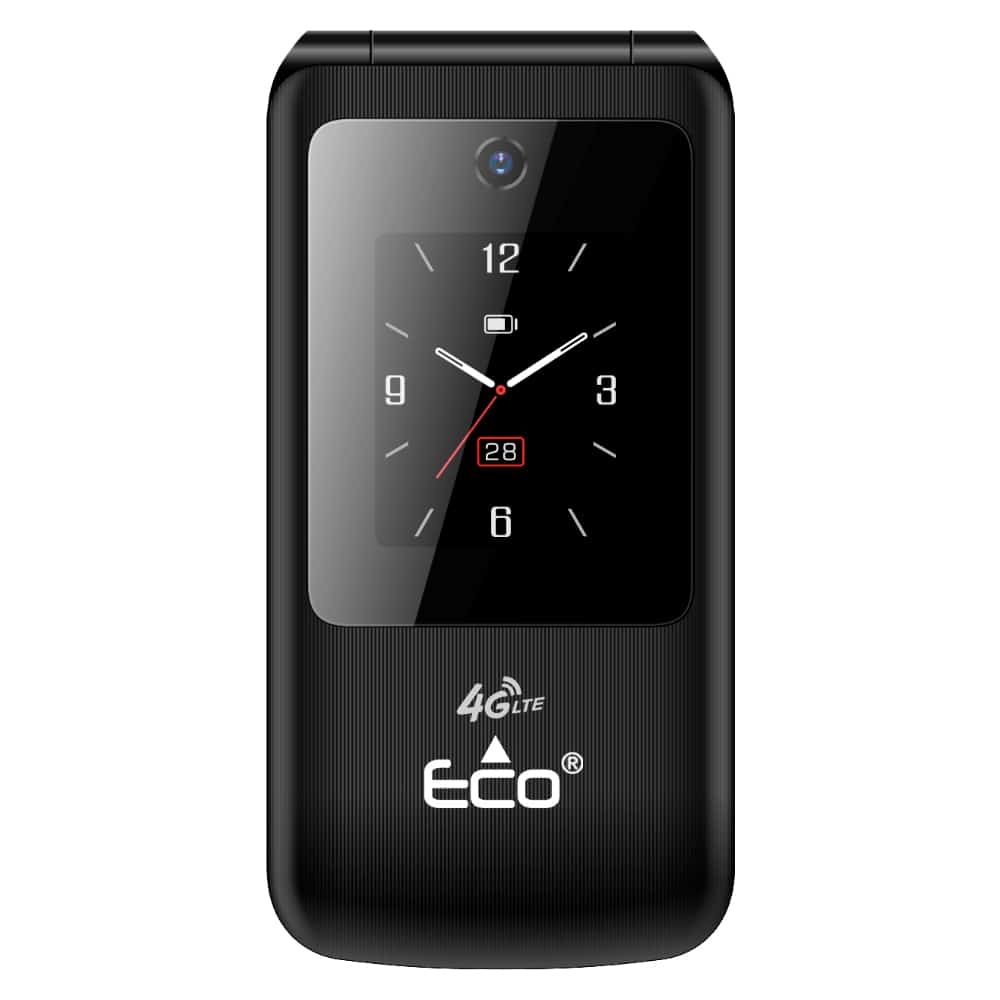 ECO 4G Flip Cell Phone. - 1PC.co.il