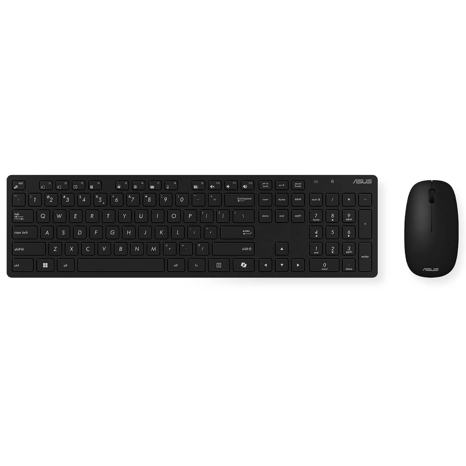 Asus W5000 Black Wireless Keyboard and Mouse Set. - 1PC.co.il