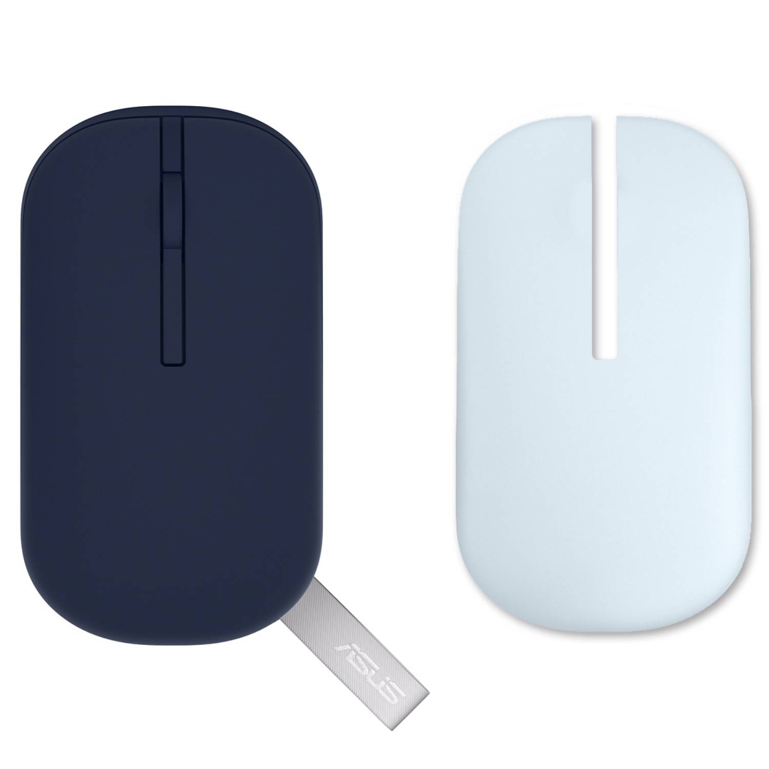 Asus Marshmallow MD100 Wireless Mouse Light Blue/Dark Blue. - 1PC.co.il