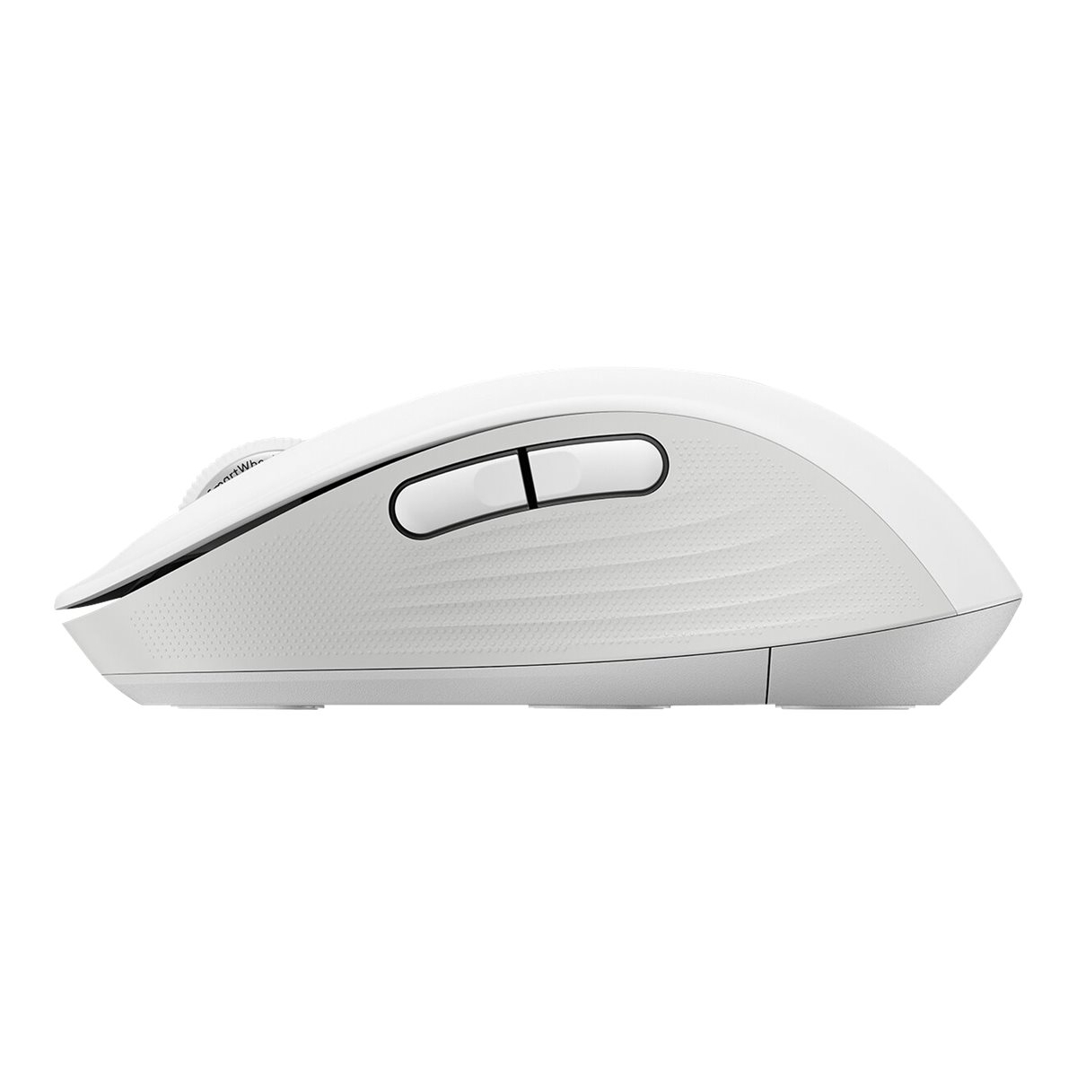 Logitech Signature M650 wireless mouse in white color. - 1PC.co.il