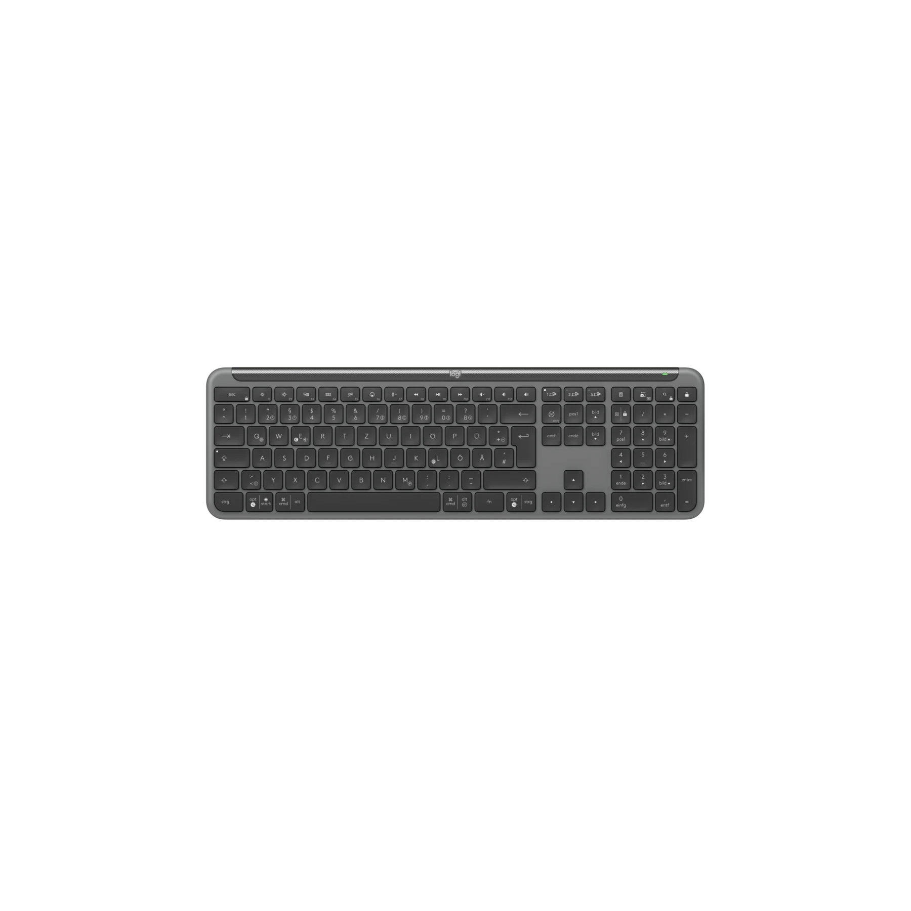 Logitech Signature Slim K950 wireless keyboard in Graphite color. - 1PC ...