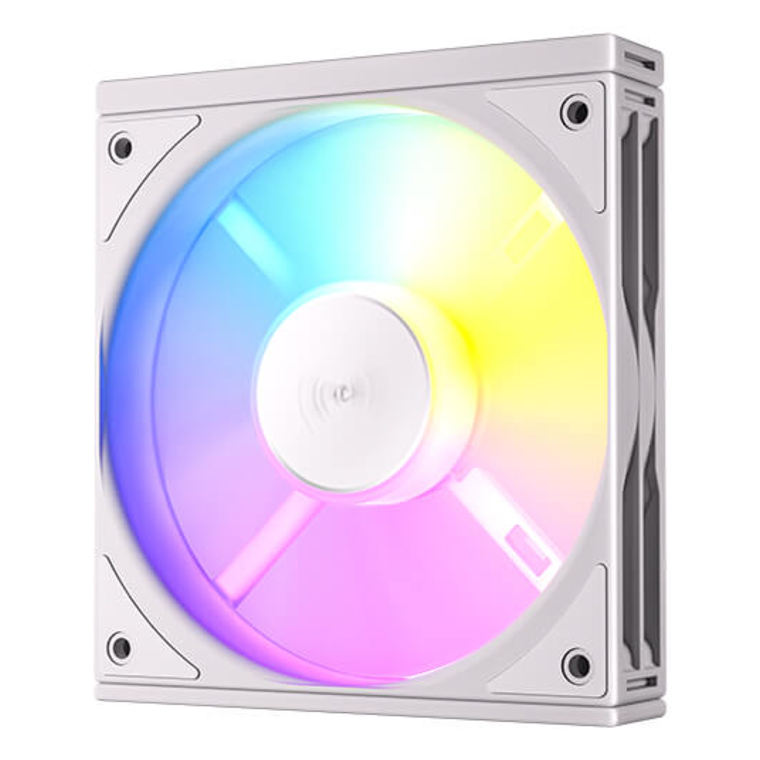 Antec C120 ARGB 120mm PWM White Fan Set 3x Fans. - 1PC.co.il
