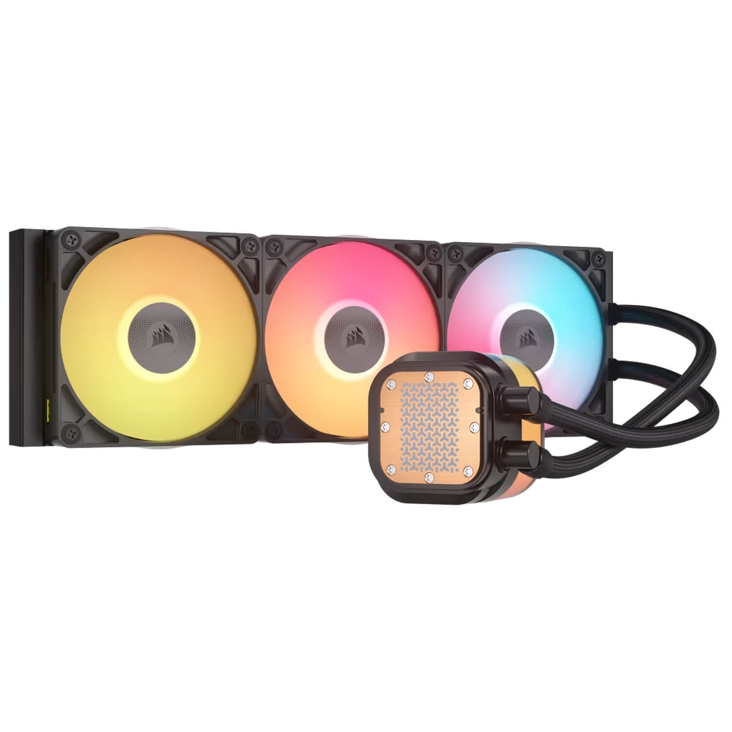 Corsair iCUE LINK TITAN 360 RX LCD AIO liquid cooling for CPU. - 1PC.co.il