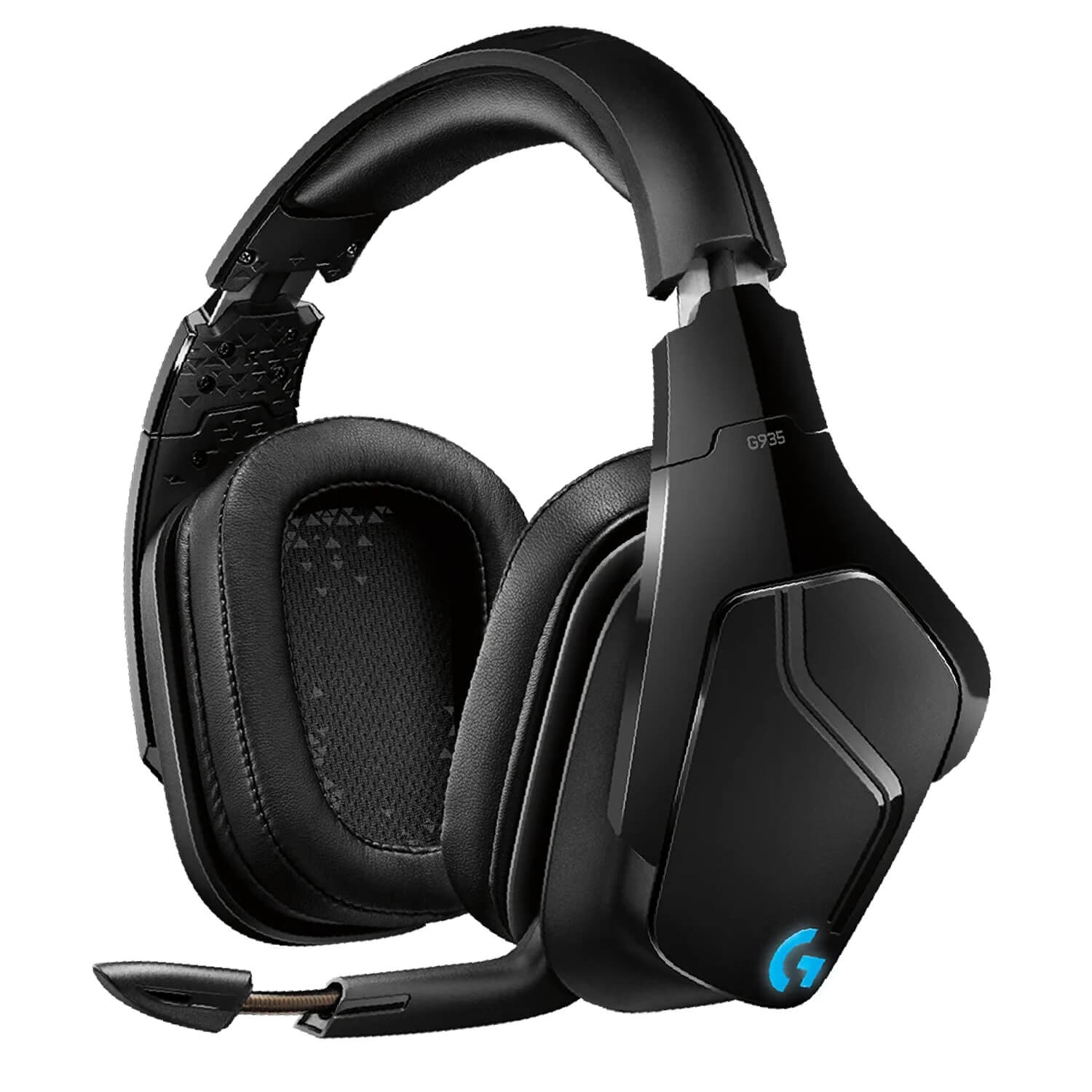 Logitech G935 wireless gaming headset with built-in microphone. - 1PC.co.il