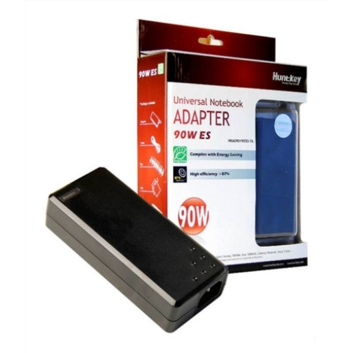 Huntkey 90W Mini Universal Adapter for Laptops. - 1PC.co.il