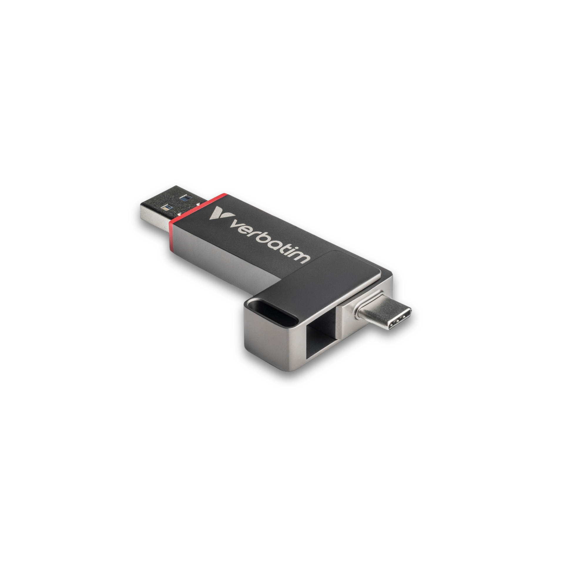 Verbatim Dual QuickStick USB-C/USB-A USB drive with a capacity of 512GB ...