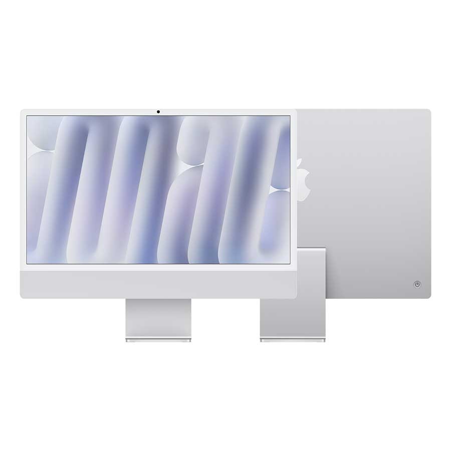 Apple iMac 24 M4 2024 MD3H4HB/A All In One computer in silver color ...