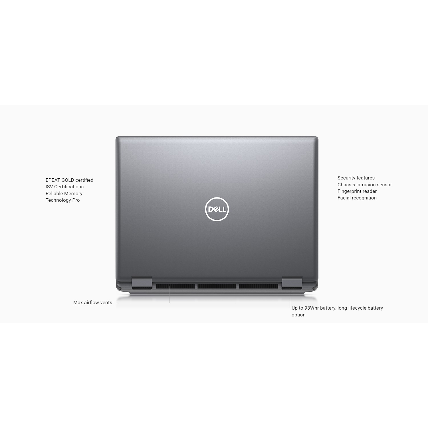 DELL Precision 7680 M7680-7458 laptop in black color. - 1PC.co.il