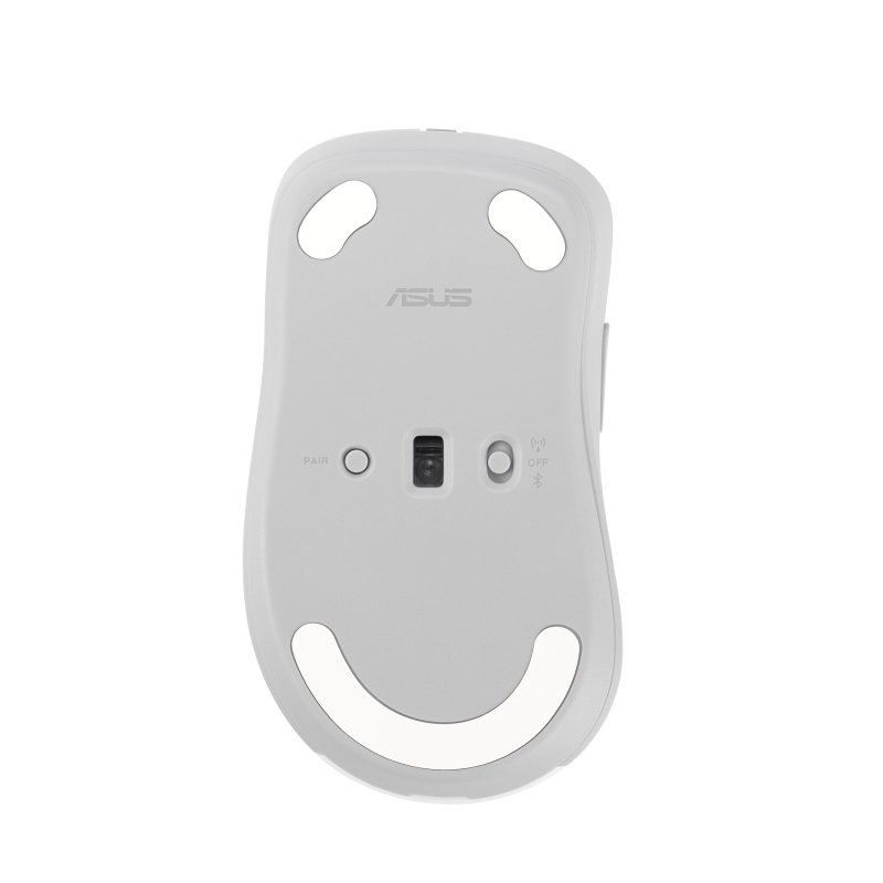 ASUS Wireless Mouse MD102 in white color. - 1PC.co.il