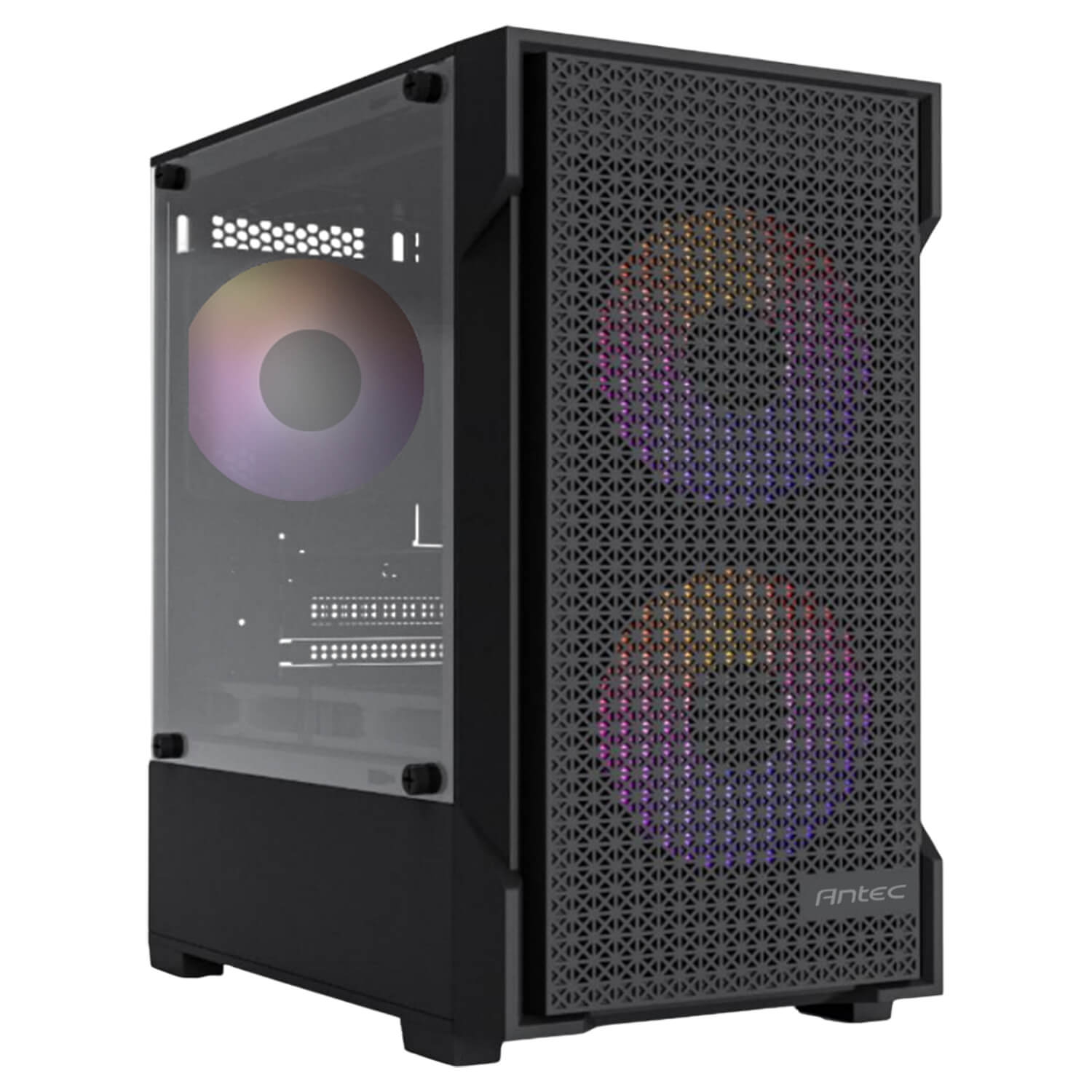 Antec VX100M ARGB computer case. - 1PC.co.il