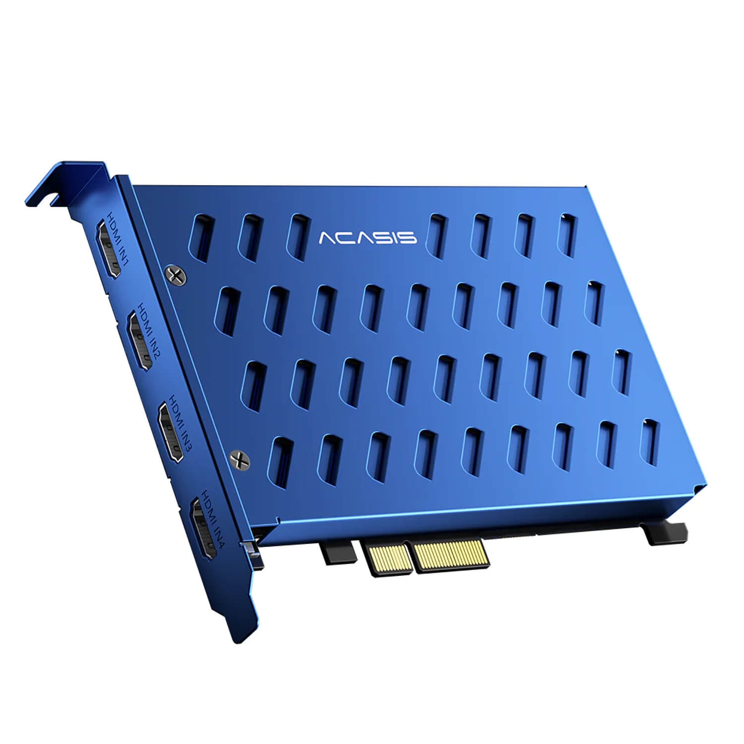 כרטיס לכידת וידאו Acasis 4x HDMI 1080P/60fps PCIe x4 - א&א מחשבים וסלולר