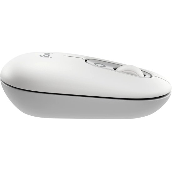 Logitech POP Emoji Wireless Mouse - Off-White color. - 1PC.co.il