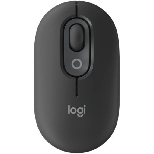 Logitech POP Emoji Wireless Mouse - Graphite Color. - 1PC.co.il