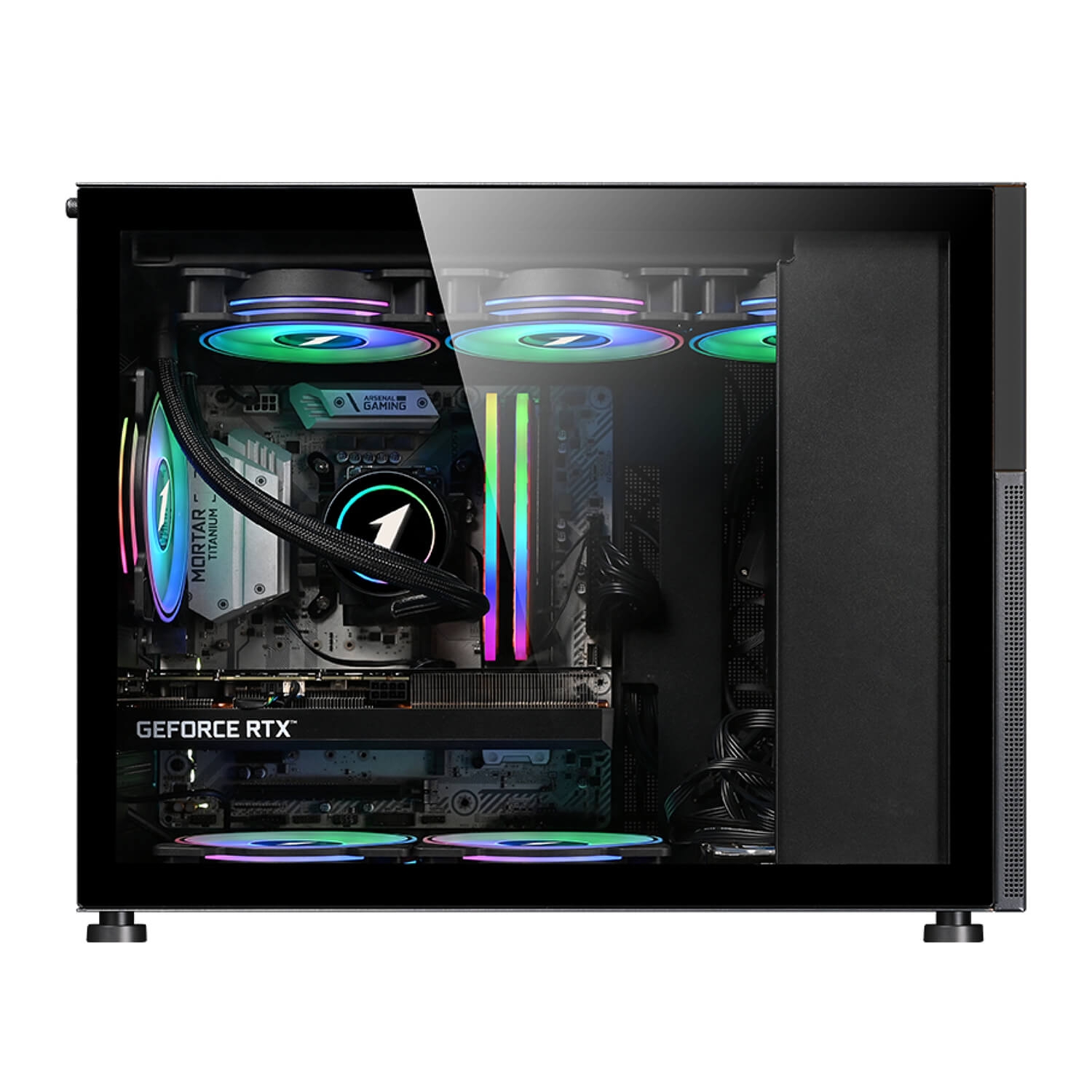 1St Player מארז מחשב 1StPlayer Mi6-EV בצבע שחור MI6-EV-BK-4FB7 - א&א מחשבים וסלולר