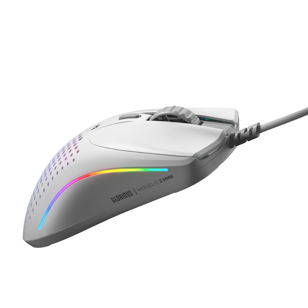 Glorious Model O 2 Mini Wired Gaming Mouse Cream Color. - 1PC.co.il