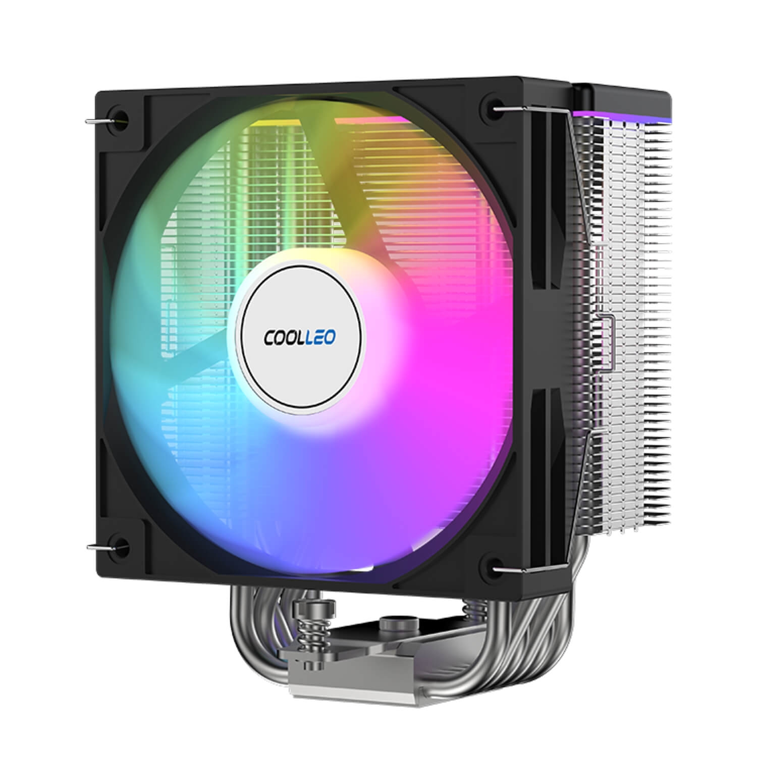 Coolleo B60 DIG ARGB (V2) CL-B60-DIG-ARGB CPU Cooling Fan. - 1PC.co.il