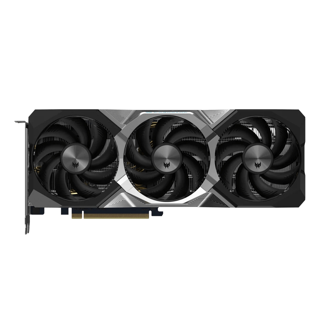 Acer Predator BiFrost AMD RX 9070 OC graphics card in black DP.Z4GWW ...