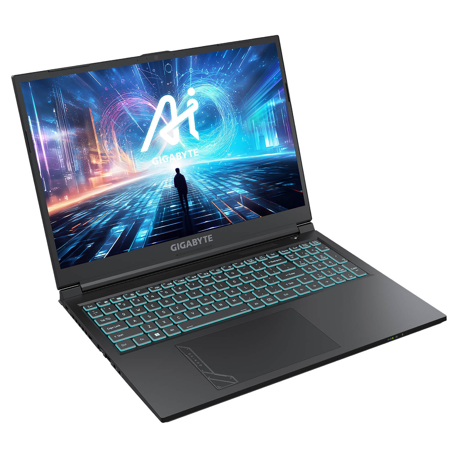 Gigabyte G6 MF 16" i7-13620H laptop in gray color. - 1PC.co.il