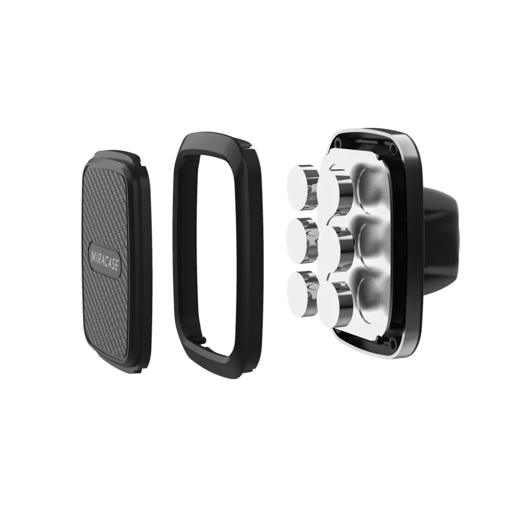 תושבת מגנטית MIRACASE MSM61 בצבע שחור - א&א מחשבים וסלולר