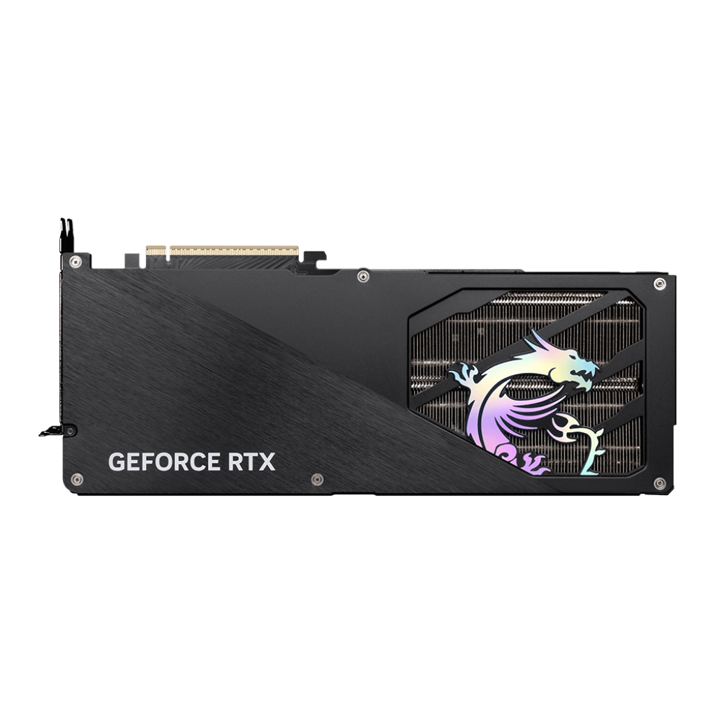 MSI RTX 5070 12G TRIO OC graphics card in black + RGB. - 1PC.co.il