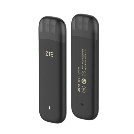ZTE F30 Pro cellular modem Wi-Fi 6 in black color. - 1PC.co.il