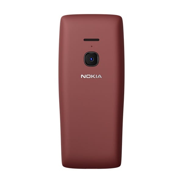 Nokia 8210 4G TA-1507 in red color. - 1PC.co.il