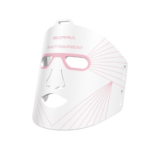 IBORRIA M226 LED Light Treatment Mask in white. - 1PC.co.il