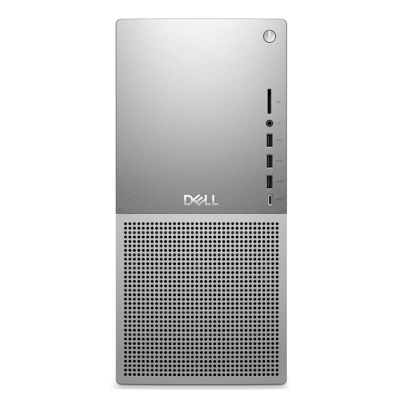 DELL Tower Plus EBT2250-9821 computer in Platinum color. - 1PC.co.il