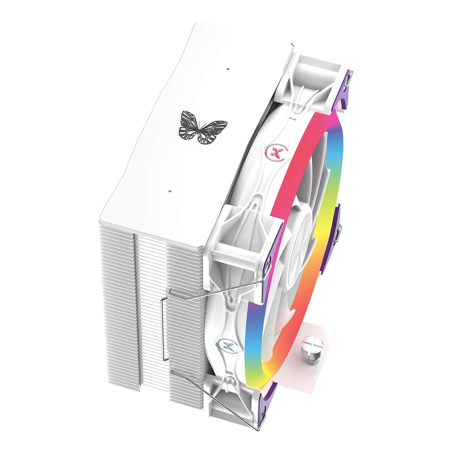 Super Flower COOLDEX ST4 CPU Fan, white color. - 1PC.co.il