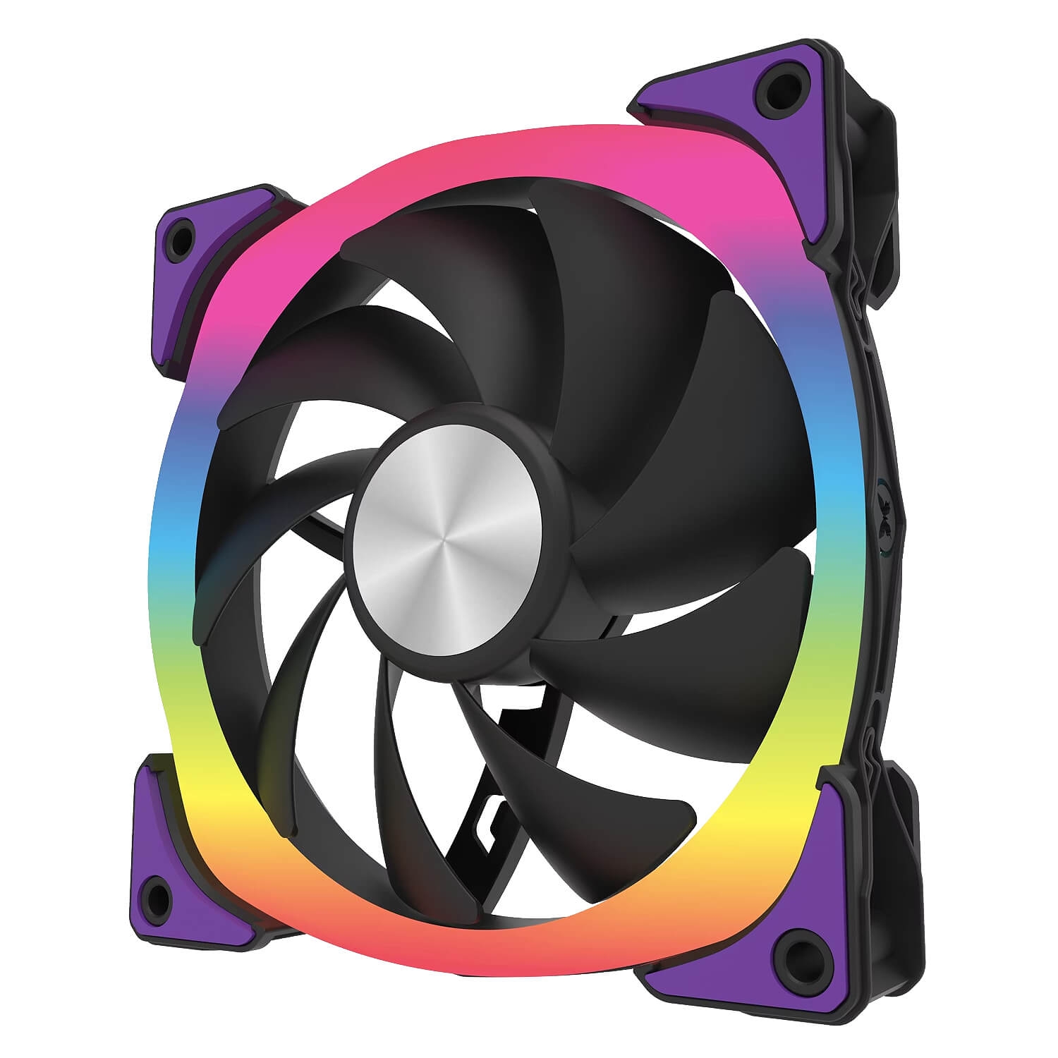 Super Flower NEON ARGB 140mm Fan Black 3x Fans. - 1PC.co.il