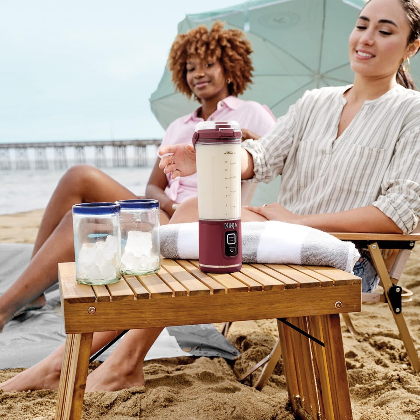 בלנדר Ninja Blast BC151 בצבע אדום - א&א מחשבים וסלולר