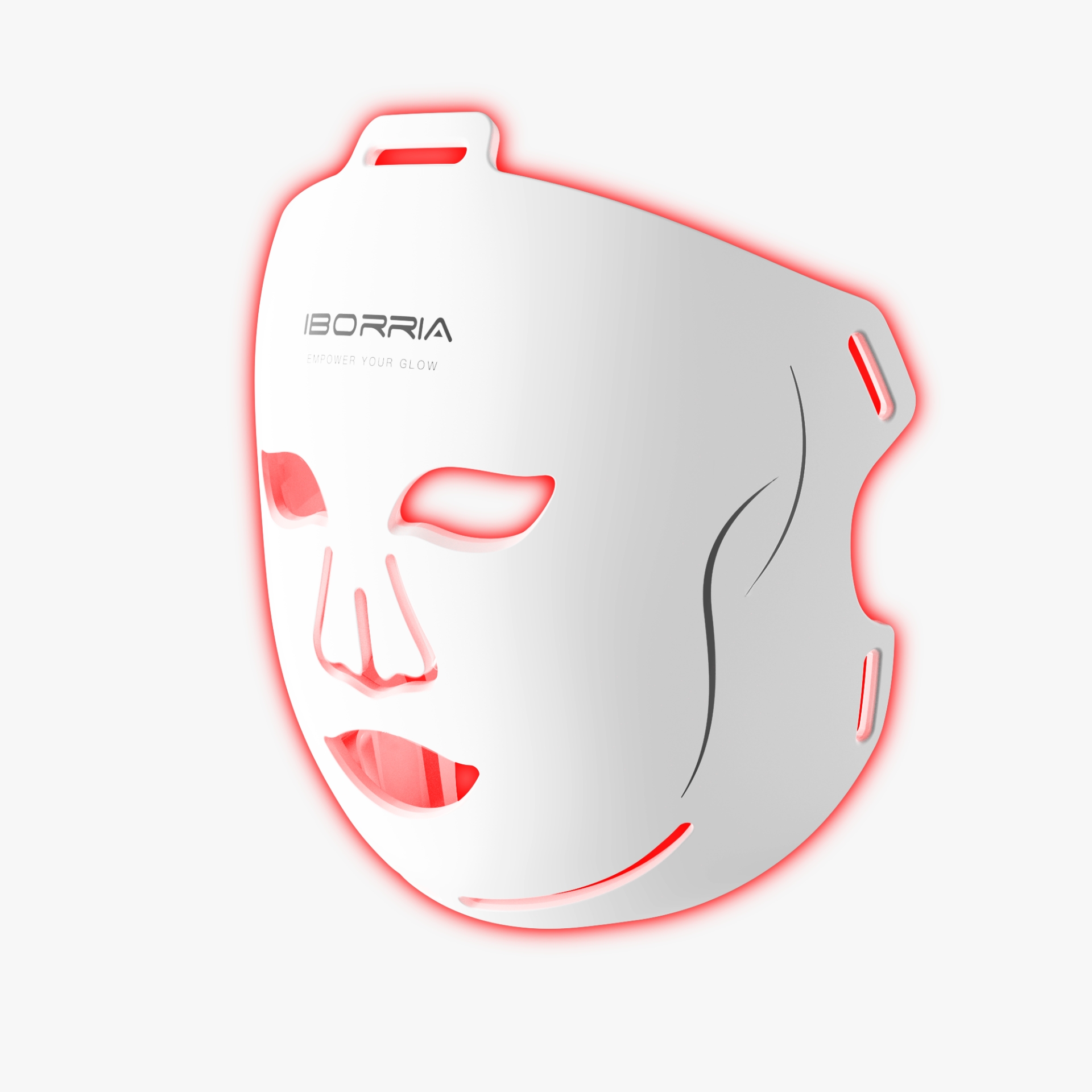 Mask sheet for facial treatment IBORRIA M5 Liquid Silicone LED Face ...